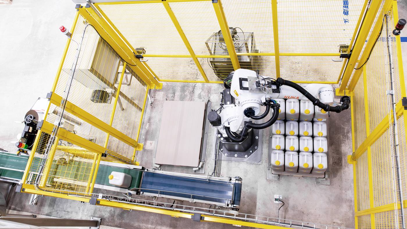 Palletizing Robot Retrofit with KUKA – Future-Ready Automation | KUKA AG