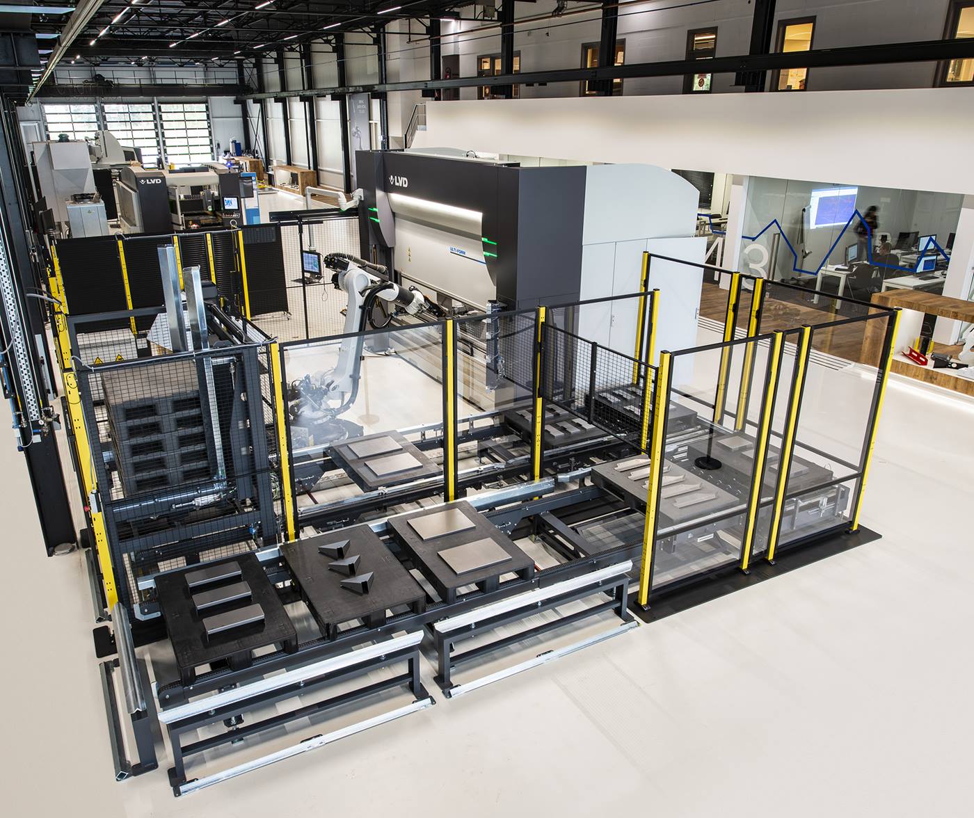 Automated bending with LVD Ulti-Form and a KUKA robot | KUKA AG