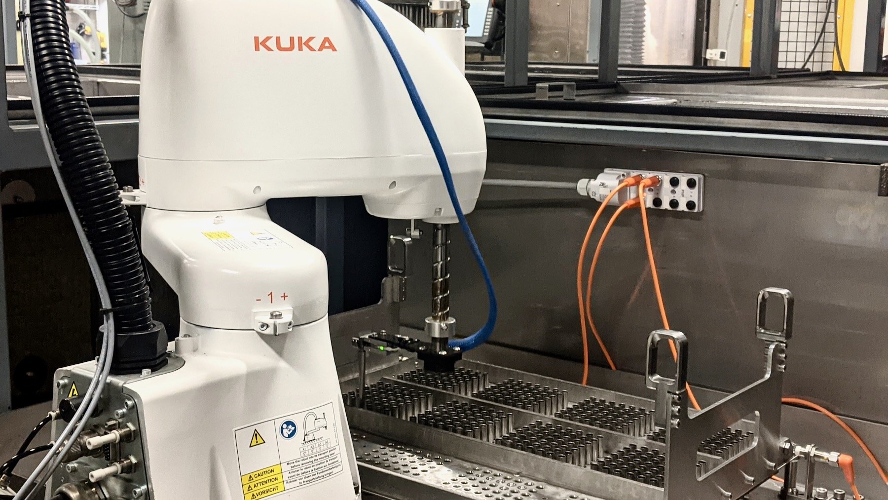 Voxel Relies on KUKA Automation for PECM Part-Production Line | KUKA