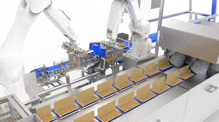 KR AGILUS as packaging robot for 60 sandwiches per minute | KUKA AG