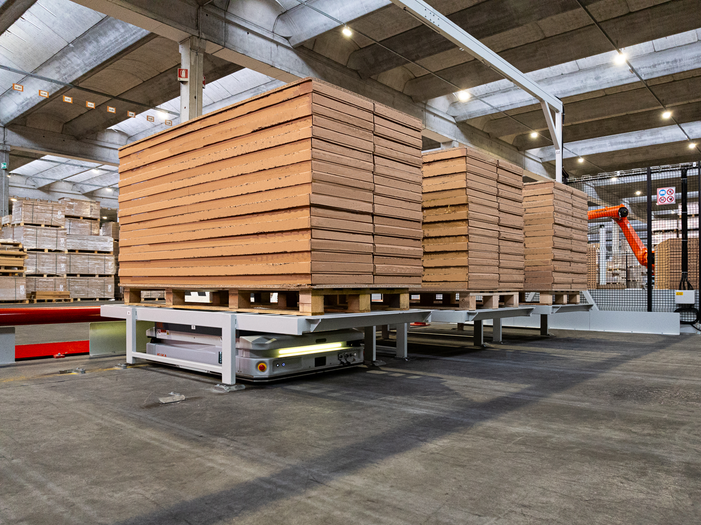 How autonomous mobile robots optimize furniture manufacturing | KUKA AG