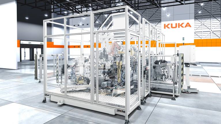 Assembly and test systems for the powertrain | KUKA AG