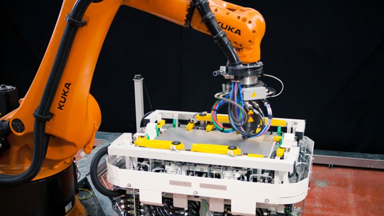 การเชื่อมตัวเรือนแบบเตอรี่แบบเสียดทานหมุนกวนสำหรับรถยนต์ Plug-in Hybrid ...