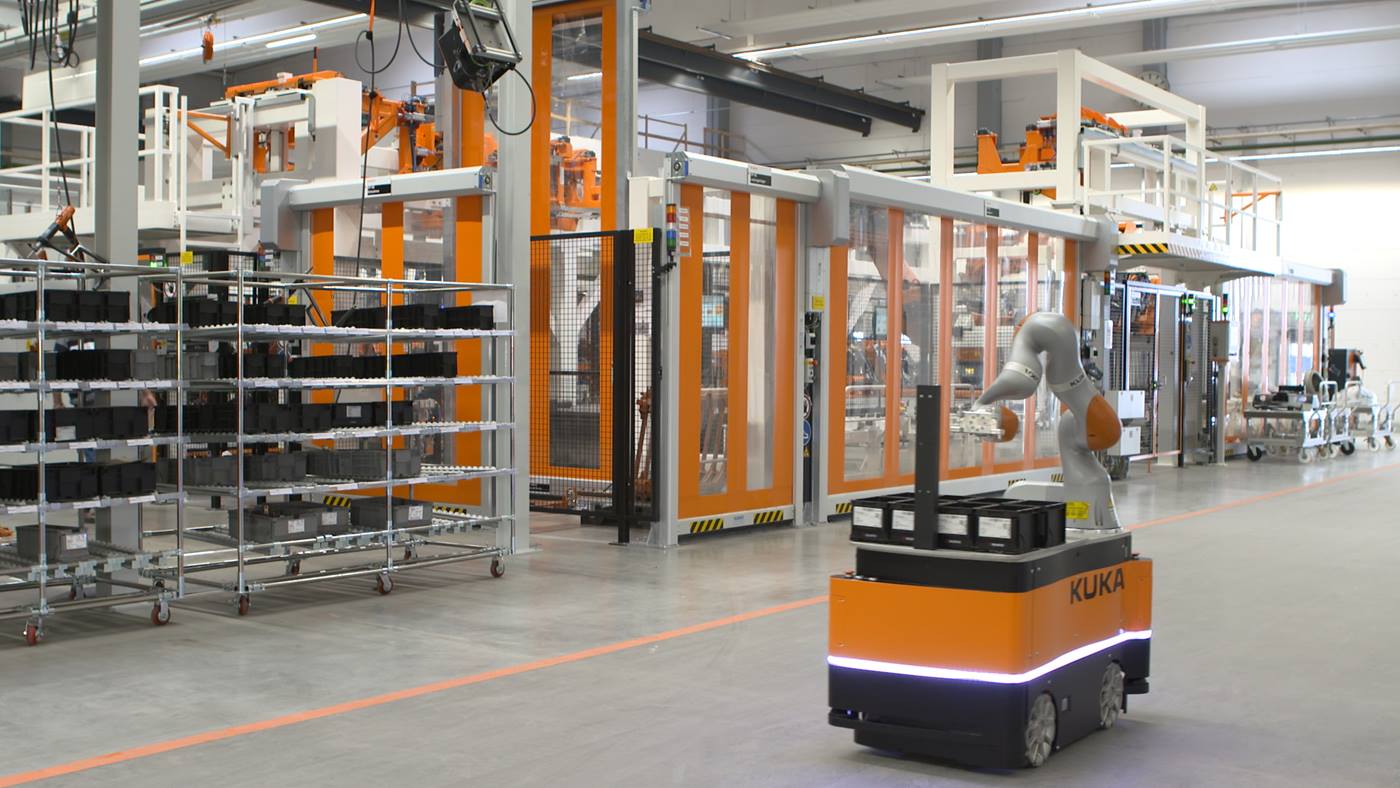 KUKA robotics case study at its own production | KUKA India