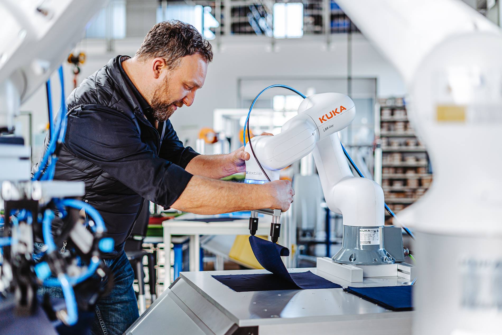 KUKA robotics redesign the production of textiles | KUKA AG