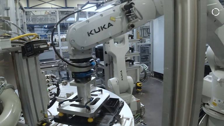 Assembly automation and end-of-line tests for supercomputers using KUKA ...