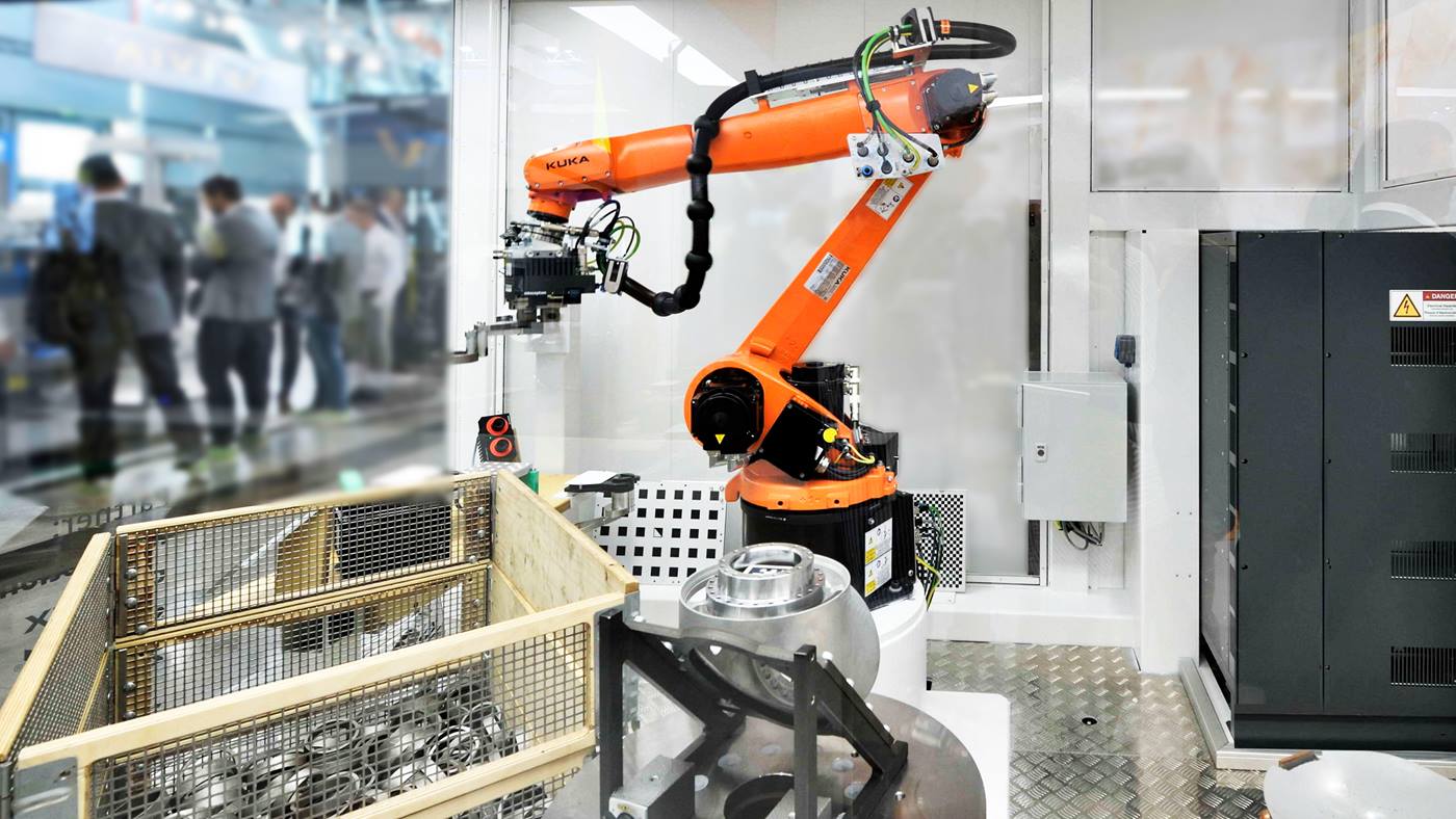 Intelligent bin picking for even more automation | KUKA Global