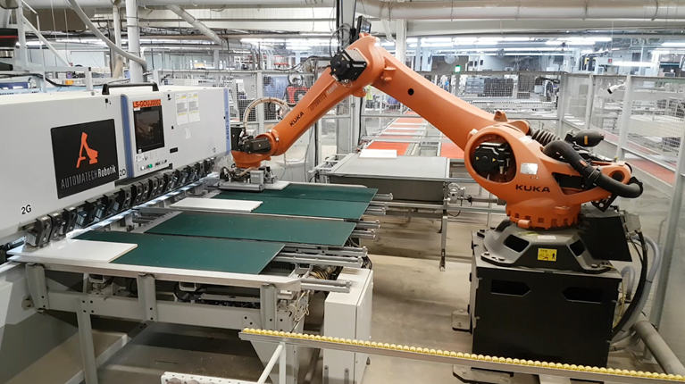 KUKA Automation for Woodworking Debuts at IWF | KUKA