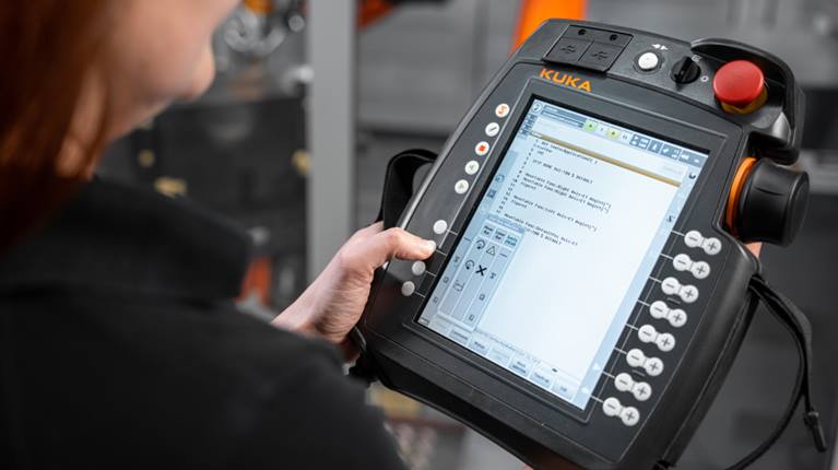 KUKA.UserTech: graphical user interface (GUI) | KUKA