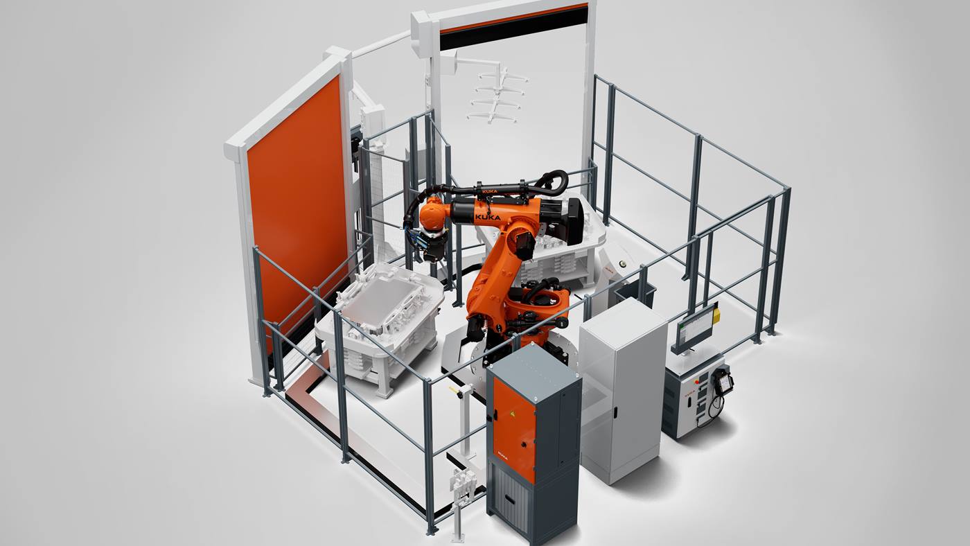 KUKA cell4_FSW: friction stir welding cell | KUKA AG