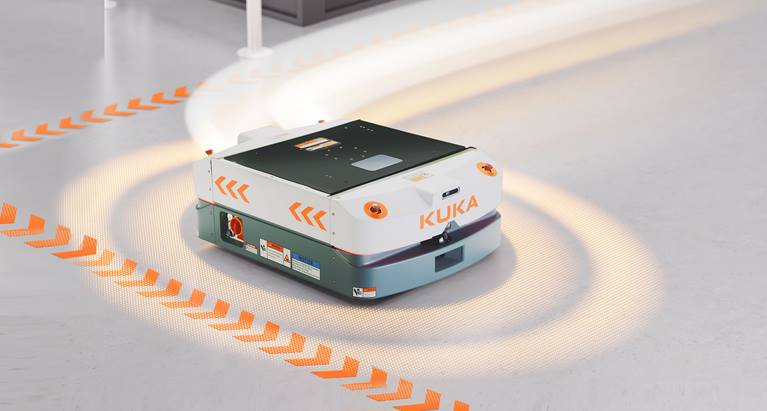 KUKA Featured KMP 600 Mobile Robot at ProMat 2023 | KUKA Global