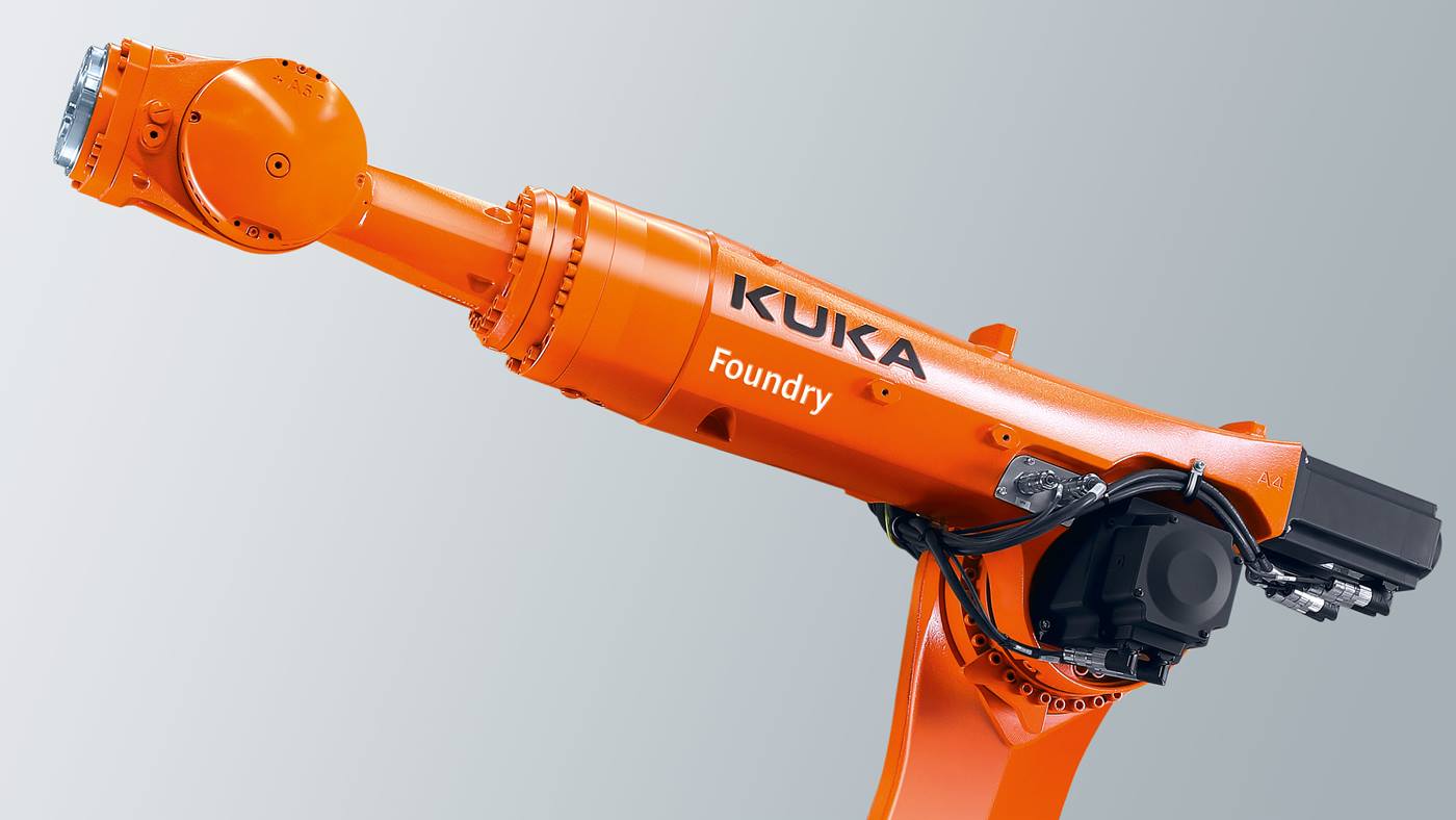 The new KR QUANTEC Foundry robot | KUKA AG