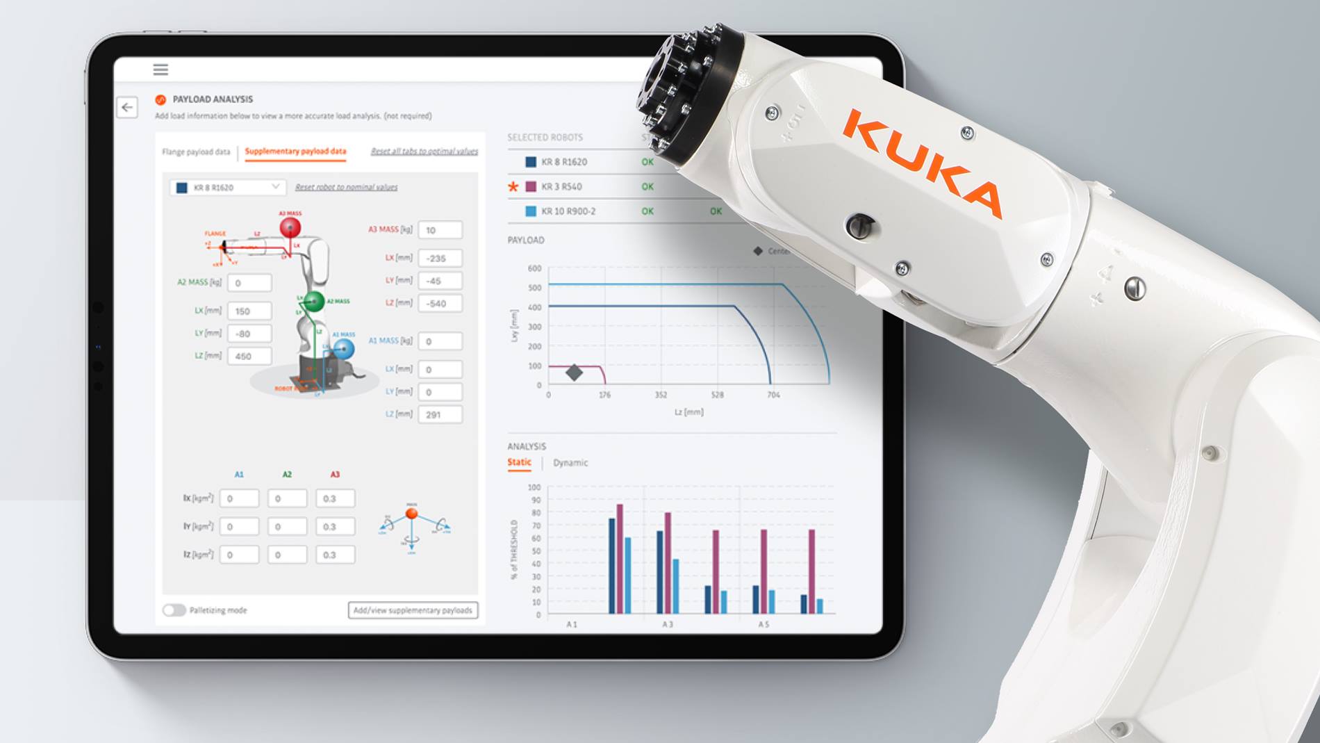KUKA Load: KUKA Load: Load data analysis for industrial robots | KUKA AG