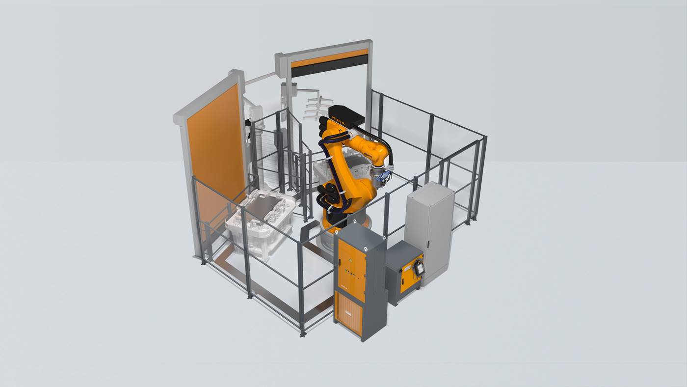 KUKA cell4_FSW: friction stir welding cell | KUKA AG