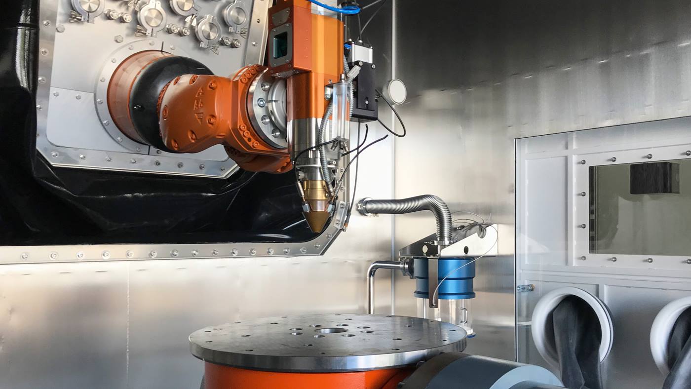Laser metal deposition | KUKA AG